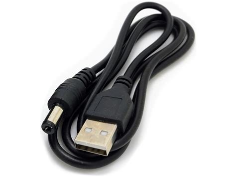 Usb To 5v Converter Cable Power Adapter 5 5 2 1mm 0 8a 75cm 99tech