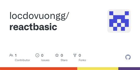 Github Locdovuonggreactbasic