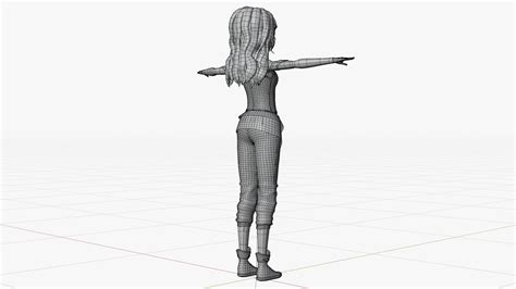 Character Girl 3d Model By Ryanmaicol