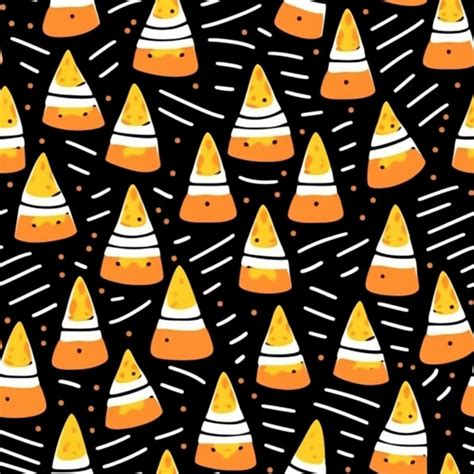 Download Seamless Candy Corn Pattern Patterns Online Creative Fabrica