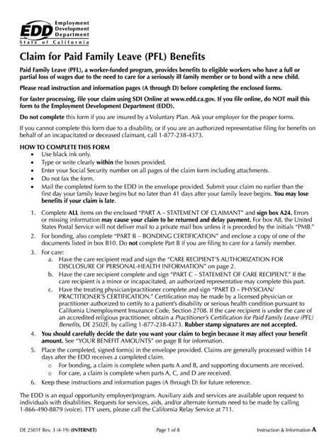 Ca De 2501f 2019 Fill And Sign Printable Template Online Us Legal Forms