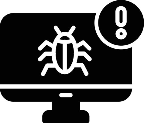 Bug Glyph Icon 10930433 Vector Art At Vecteezy