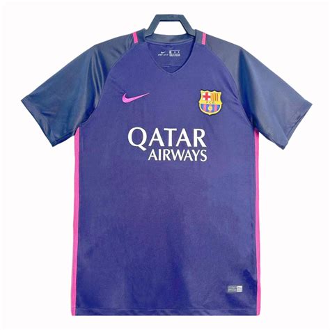 Barcelona 2016 17 Retro Away Shirt Otg