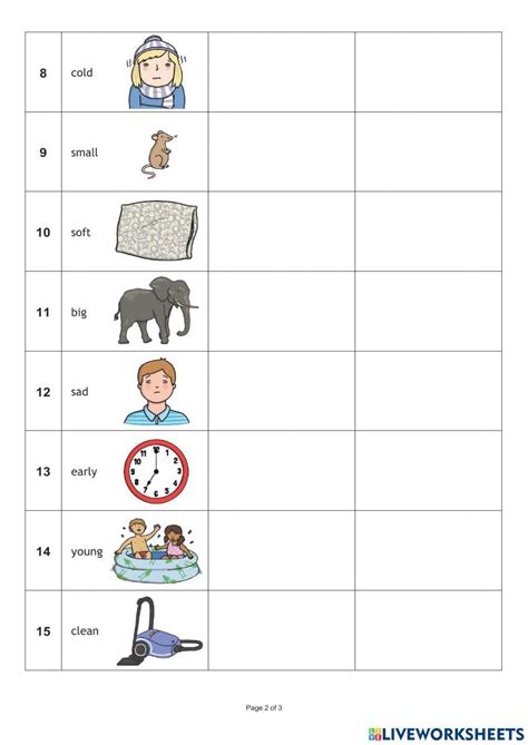 Comparing Adjec Free Interactive Worksheets 787769