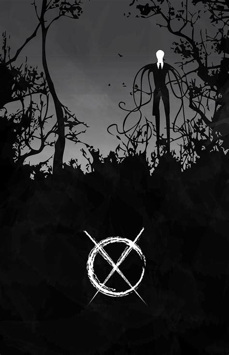 Slenderman Symbol Wallpaper