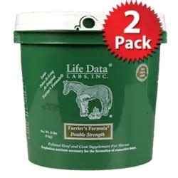 Life Data Labs Usa 11 Lb Pail 2 Pack Case Farriers Formula Double