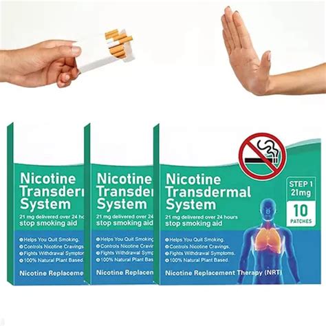 30 Unit Smoking Cessation Patches That Replace Nicotine Mercadolibre