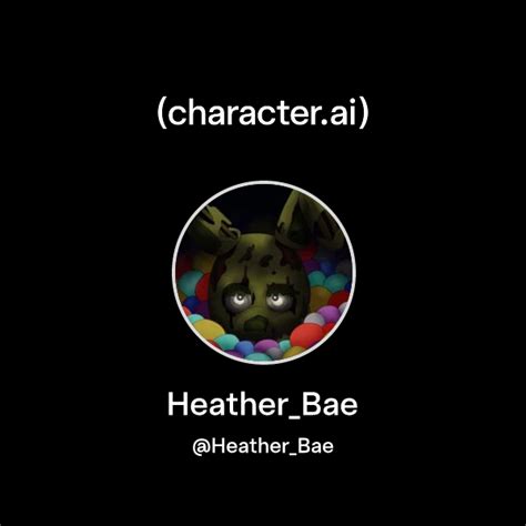 Heather Bae Heather Bae Character Ai Personalized Ai For Every