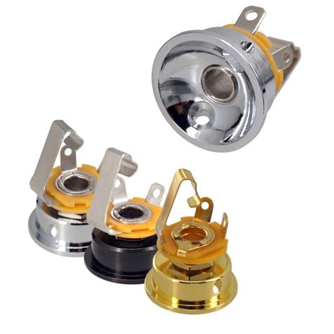 Socket Jack Tl Assembly Electric Guitar Electro Sockets For Tele Guitar