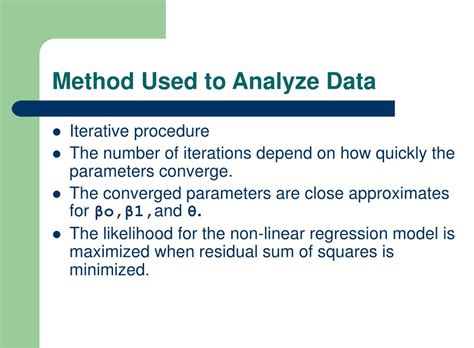 Ppt Fitting Non Linear Regression Models Vandr 82 Powerpoint