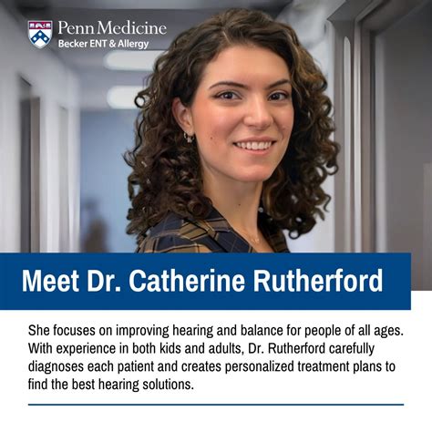 Dr Rutherford Penn Medicine Becker Ent And Allergy Facebook