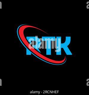 RTK logo. RTK letter. RTK letter logo design. Initials RTK logo linked with circle and uppercase ...