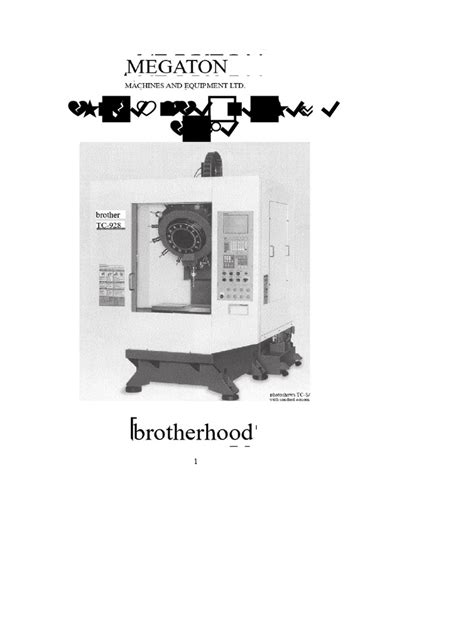 Brother Tc Series Operation Manual Pdf Rotation Parameter