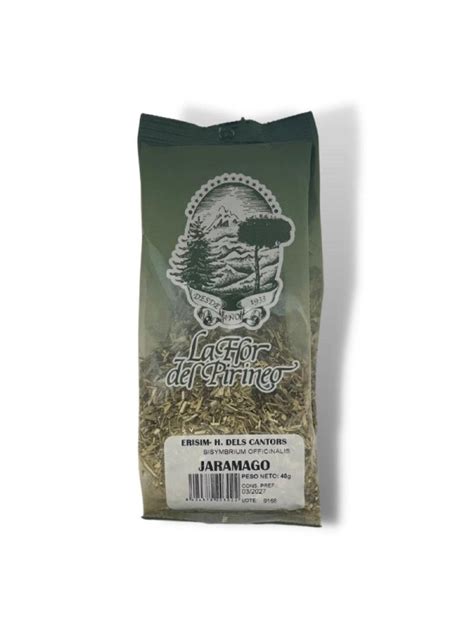 Planta En Bolsa Jaramago Erisimo 40gr La Flor Del Pirineo 8424379203022