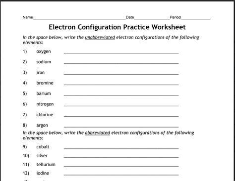Electron Configuration Explore Electron Configurations Today — Chemdunn