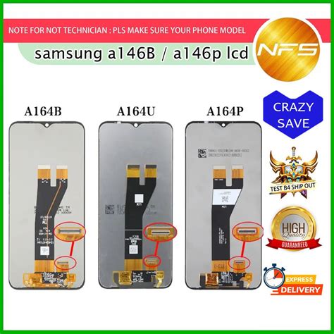 Nfs Stock Samsung A145f A14 Lite A146b A14 5g A146p Display Screen