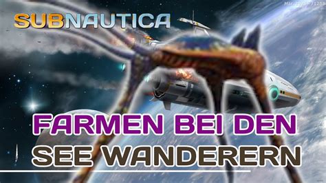 Subnautica Die Seewanderer Sea Treader Leviathan Youtube