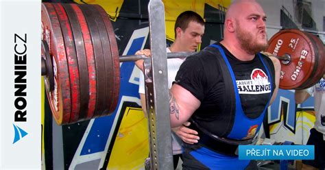 David Lupač Těžké Dřepy A Bench Press V Ramu