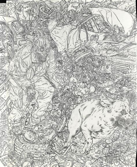 Hard Boiled 3 In Steve Lawrences Published Art Comic Art Gallery Room