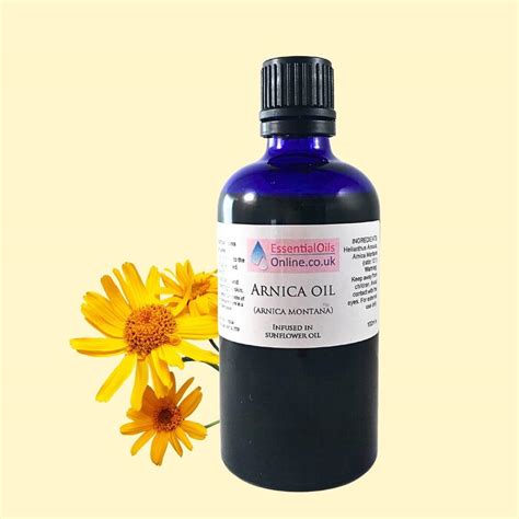 Arnica Oil Infused In Organic Sunflower Oil