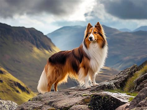 Ruwe Collie De Intelligente En Trouwe Schotse Herdershond