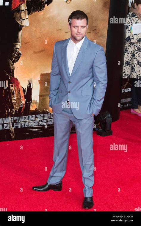 Actor Jonas Armstrong Attends The Edge Of Tomorrow Movie Premiere At The Bfi Imax Cinema In