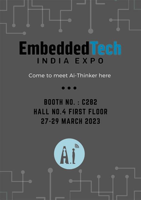 Ai Thinker On Linkedin Exhibition Embedded Embeddedworld Iot