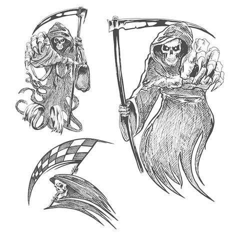 Death Drawings In Pencil