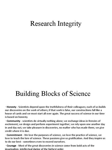Research Integrity Pdf