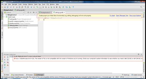 Android Studio 22 Gradle Project Failed Stack Overflow