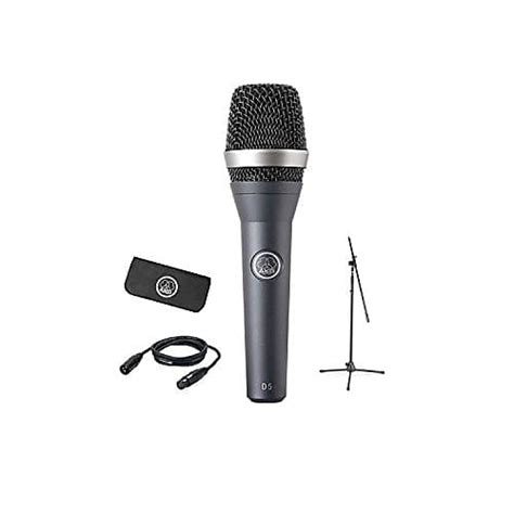 Akg Akg Dynamic Microphone D5 Includes Microphone Stand Reverb