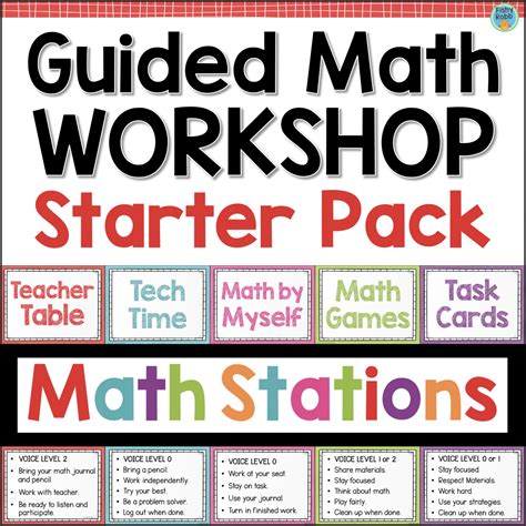 Guided Math Workshop Set Up Pack Made By Teachers Artofit
