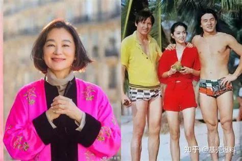 林青霞 26岁与成龙、秦祥林海边戏水照”惊艳曝光！展现女神颜值 知乎