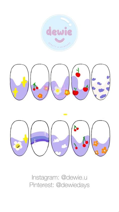 Paper Nails Design Ideas