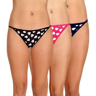 Buy Arousy Comfy Polka Print Women Sexy Panty Set Brazilian And Cheekies