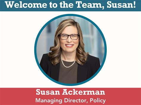 Get To Know Groundwork Susan Ackerman Managing Director Policy