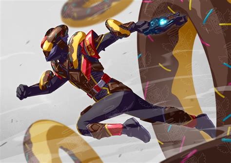 Gochizo And Kamen Rider Valen Kamen Rider And 1 More Drawn By Otokamu