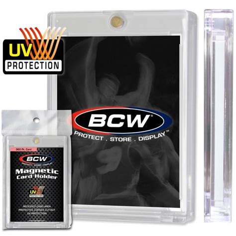 Bcw 360pt Card Holder Comic Book Factory