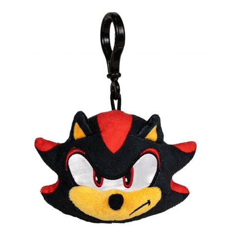 Sonic Shadow Plush Keychain 8cm Merchoid