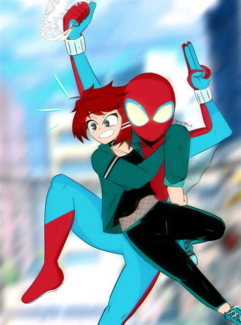 Spidey Mj By Critindrawz On Deviantart