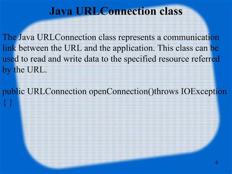Java Networking Ppt