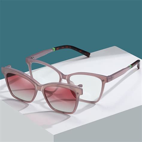 Polarized Clips Lenses Sunglasses For Women Men Computer Glasses Blue