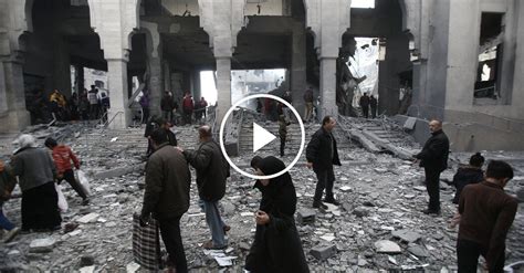 Schools In Gaza Bombed During Cease Fire In Lebanon The New York Times