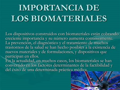 Los Biomateriales Ppt
