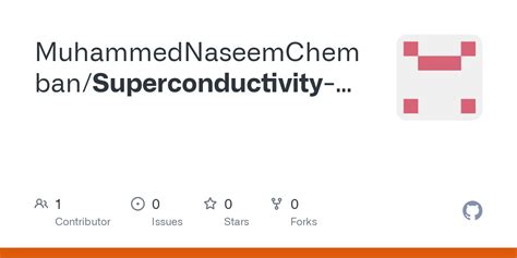Github Muhammednaseemchembansuperconductivity Regression