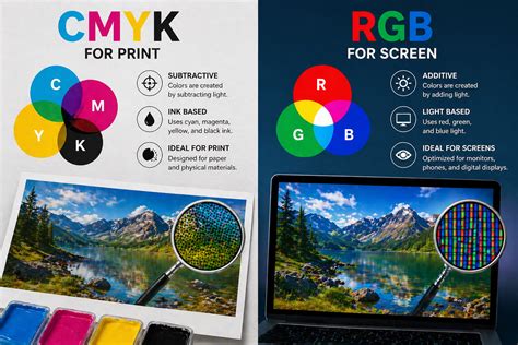 Cmyk Vs Rgb For Print What Every Designer And Business Owner Must