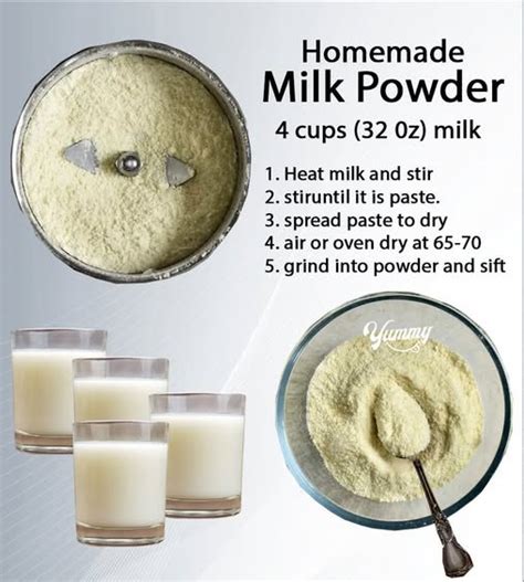 Homemade Milk Powder Recipes