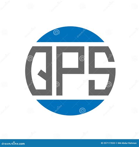 Qps Letter Logo Design On White Background Qps Creative Initials