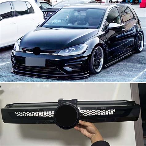 Front Grille Ab Style For Volkswagen Golf Mk7 2013 2020 F Tech Motors