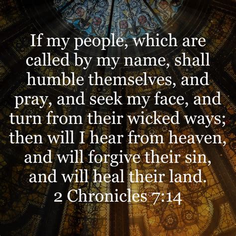 2 Chronicles 7 14 Artofit